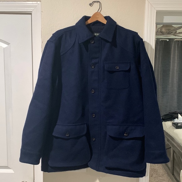 Orvis | Jackets & Coats | Mens Orvis Coat L Navy Blue | Poshmark